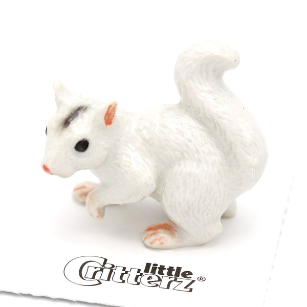 Porcelain Collectible Squirrel Figurine - Little Critterz