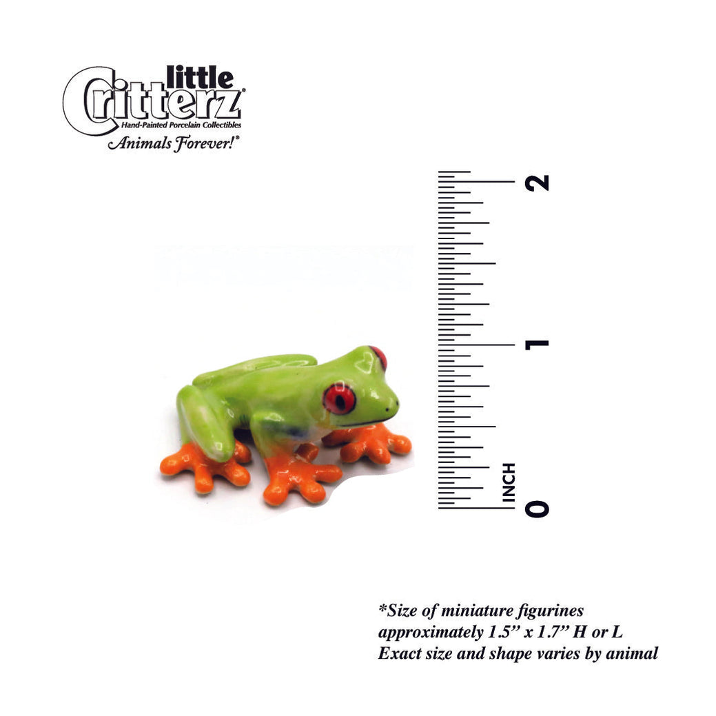 Porcelain Frogs and Lizards - Amphibian Collection - Little Critterz