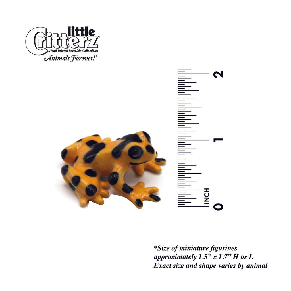 Porcelain Frogs and Lizards - Amphibian Collection - Little Critterz