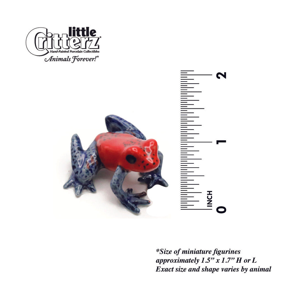 Porcelain Frogs and Lizards - Amphibian Collection - Little Critterz