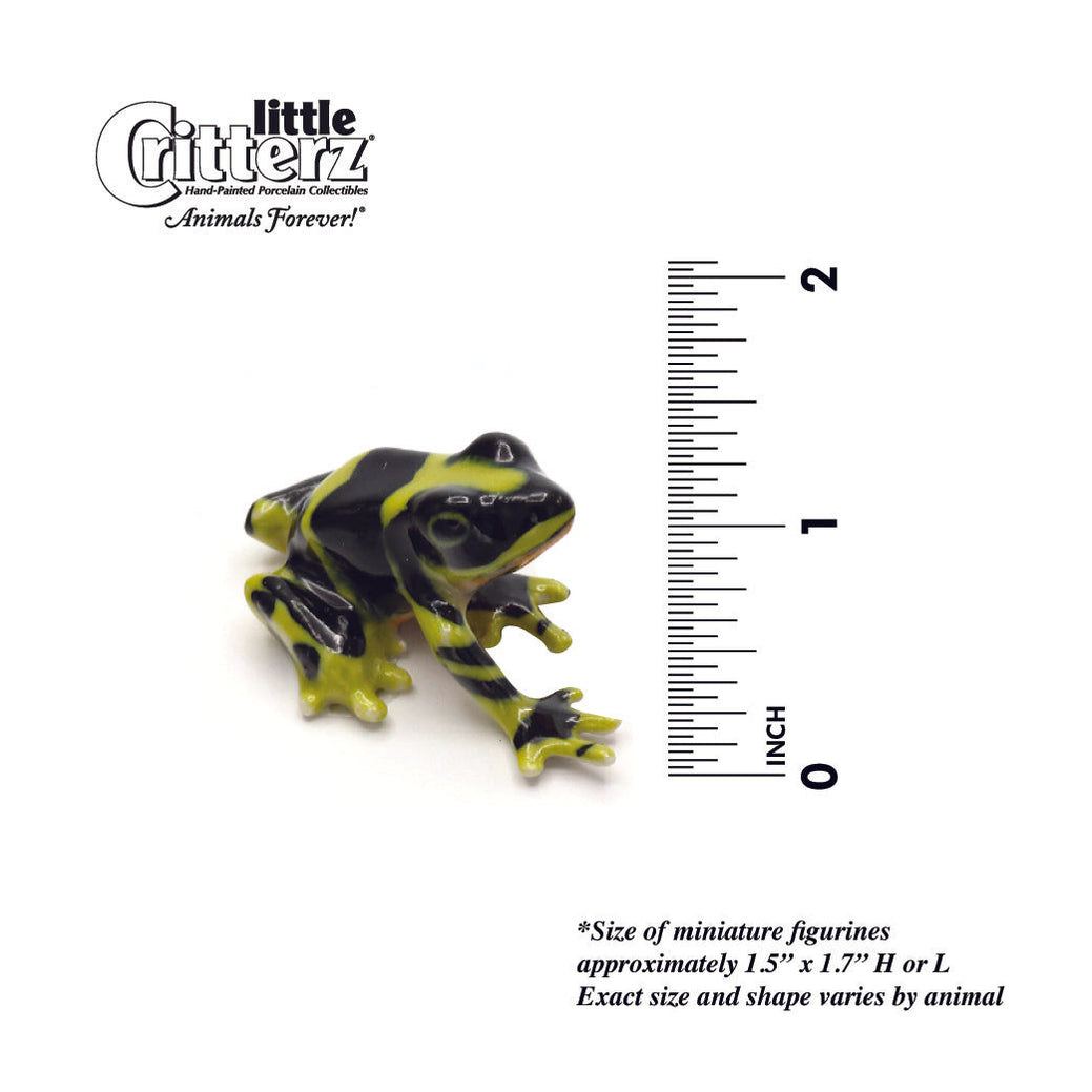 Porcelain Frogs and Lizards - Amphibian Collection - Little Critterz