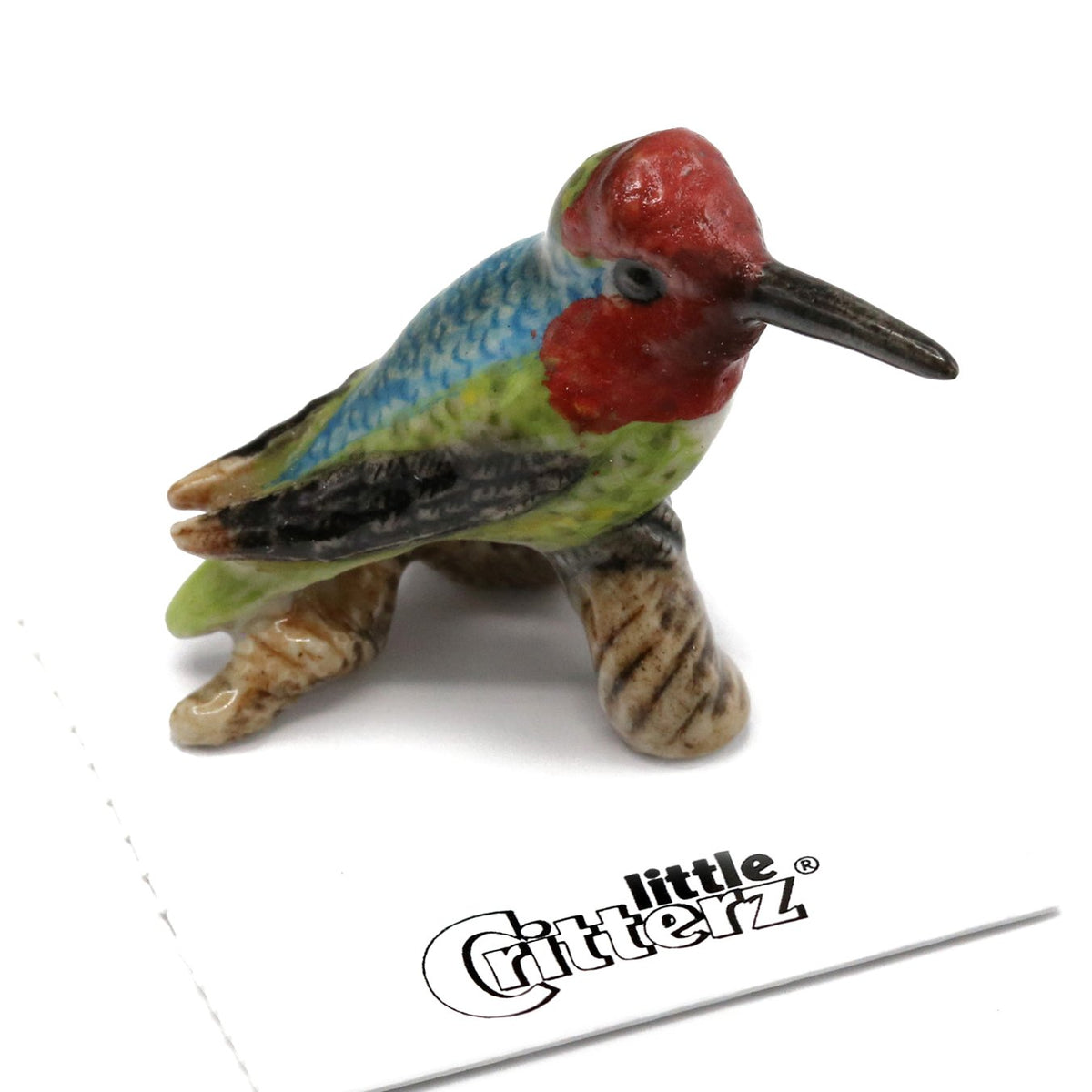 Miniature Porcelain Hummingbird Figurines - Little Critterz