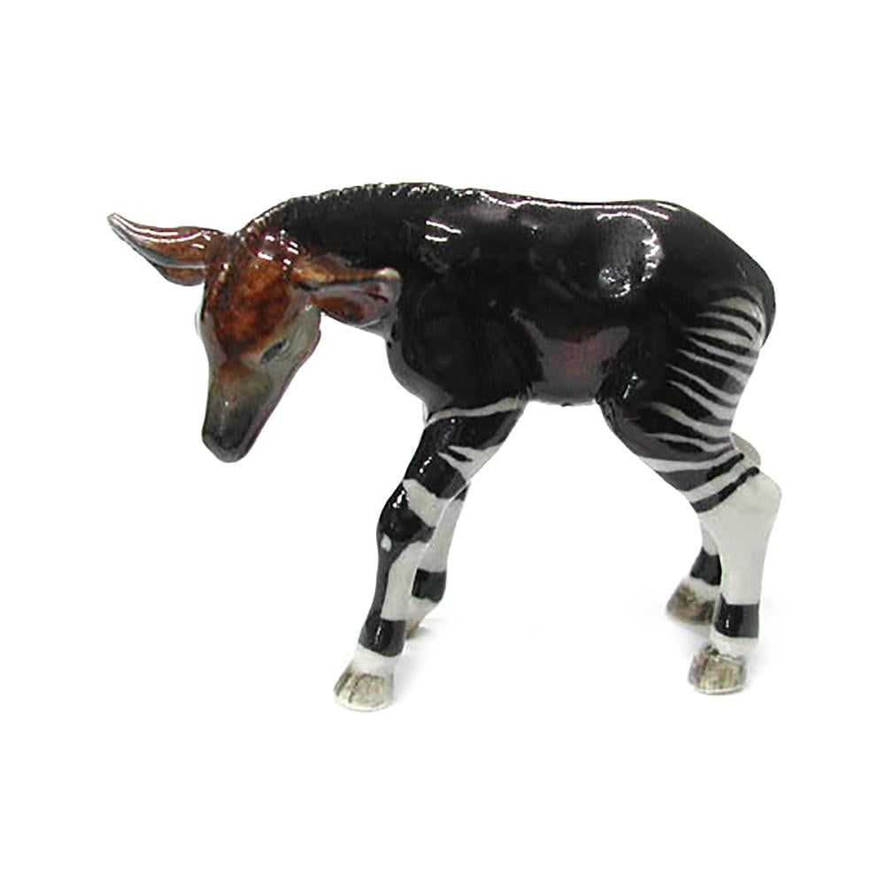 Okapi Calf - Porcelain Animal Figurines — Little Critterz